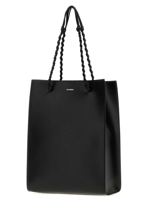 JIL SANDER Leather Tangle Shopping Bag