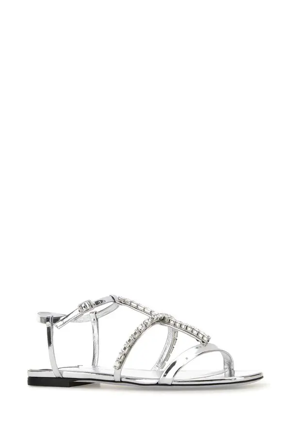 JIMMY CHOO Leather Sandals