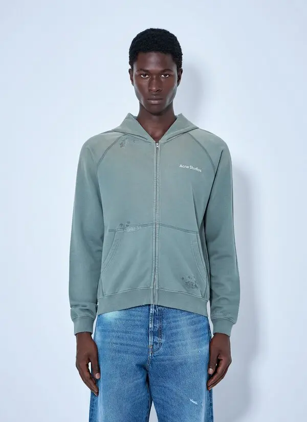 Acne Studios Mended Fleece Hoodie