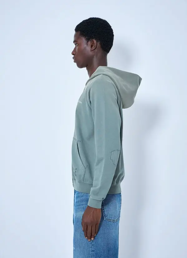 Acne Studios Mended Fleece Hoodie