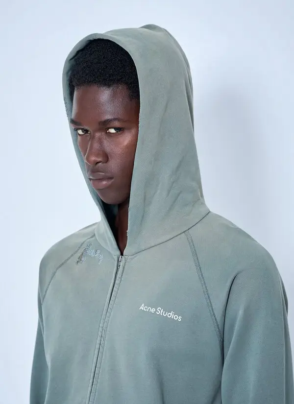 Acne Studios Mended Fleece Hoodie