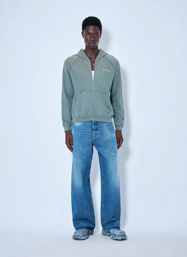 Acne Studios Mended Fleece Hoodie