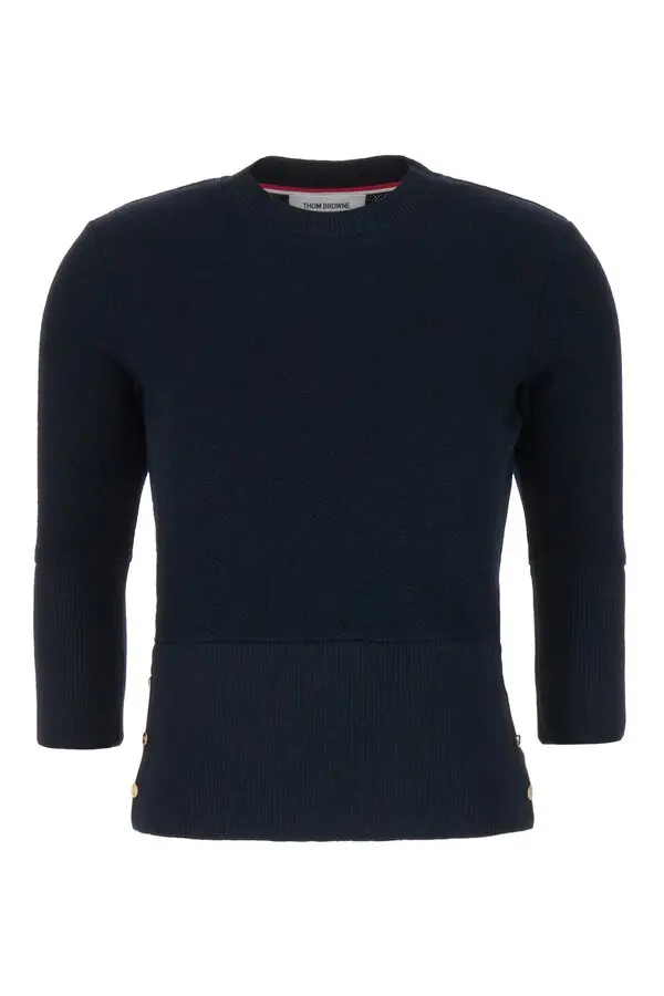 Thom Browne Cotton Pullover Sweater - Multicolor