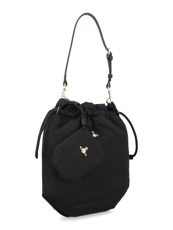 VIVIENNE WESTWOOD Bag With Orb Detail - Black