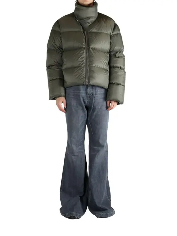 Rick Owens Quilted Down Turtle Jacket - Green