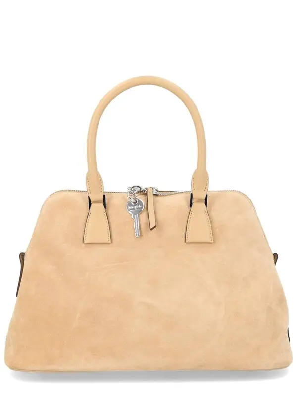 MAISON MARGIELA 5ac Leather Bag - Cream