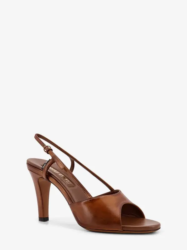 Miu Miu Vintage Leather Sandals - Multicolor