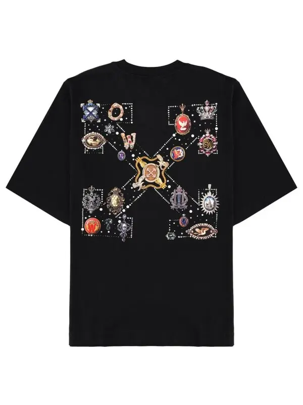 Off-White T-shirt Con Logo