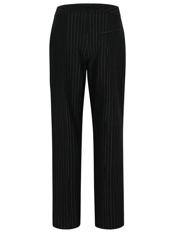 GANNI Viscose Blend Trousers