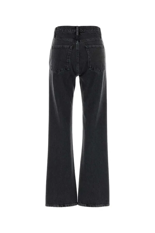 JIL SANDER Dark Grey Denim Jeans - Gray