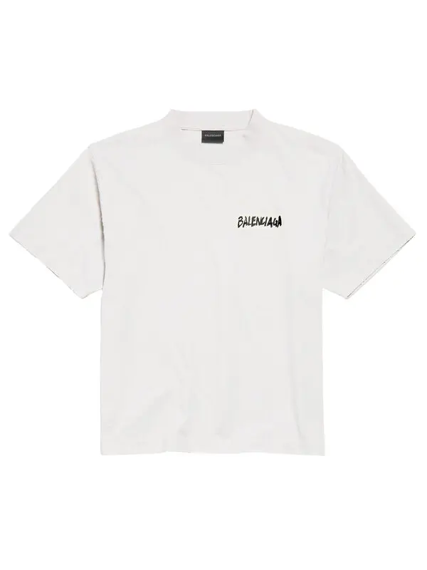 Balenciaga Masking Tape T-shirt - White