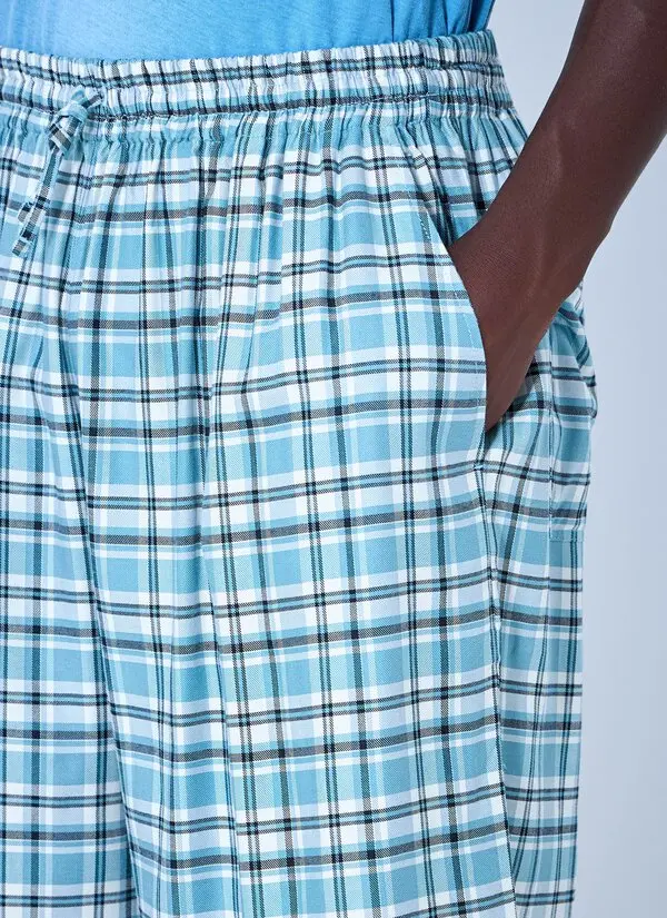 Acne Studios Casual Flannel Check Shorts
