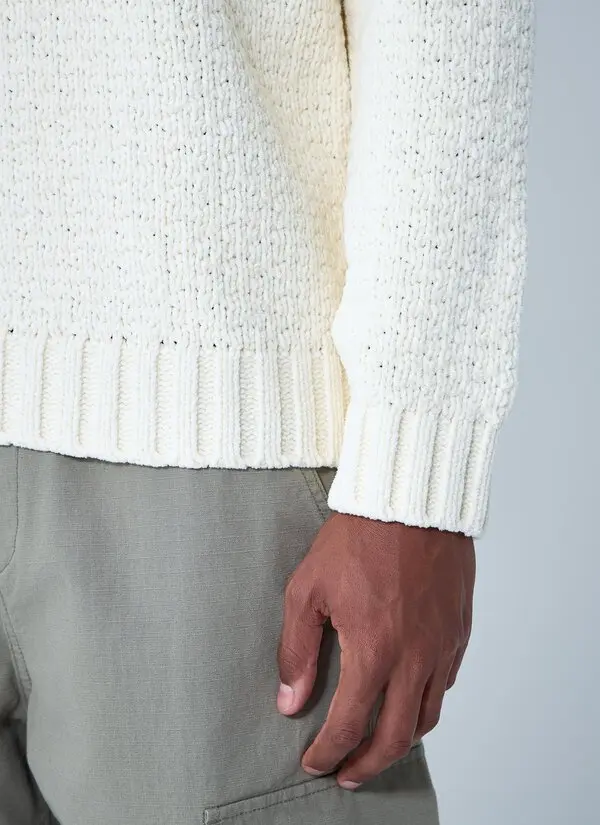 Stone Island Chenille Cotton Sweater