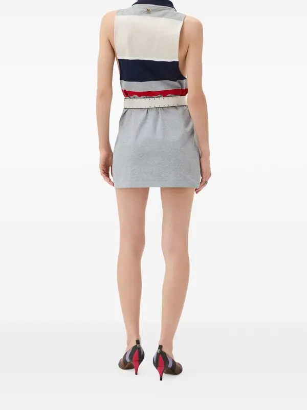 Versace Striped Mini Dress