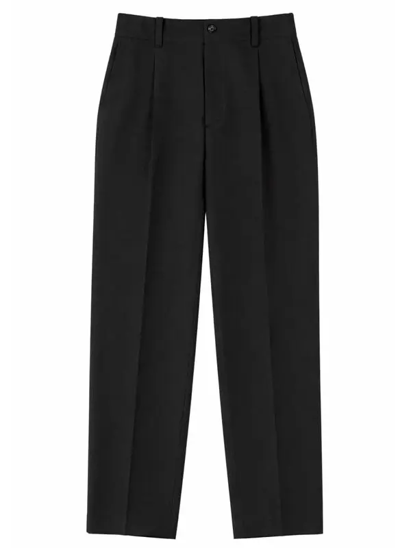 GOLDEN GOOSE Wool Trousers - Black