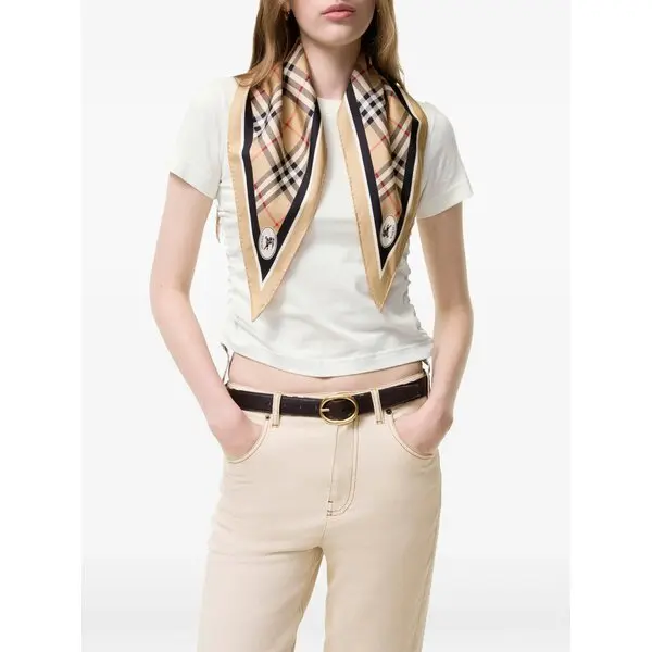 Burberry Neutrals Scarves