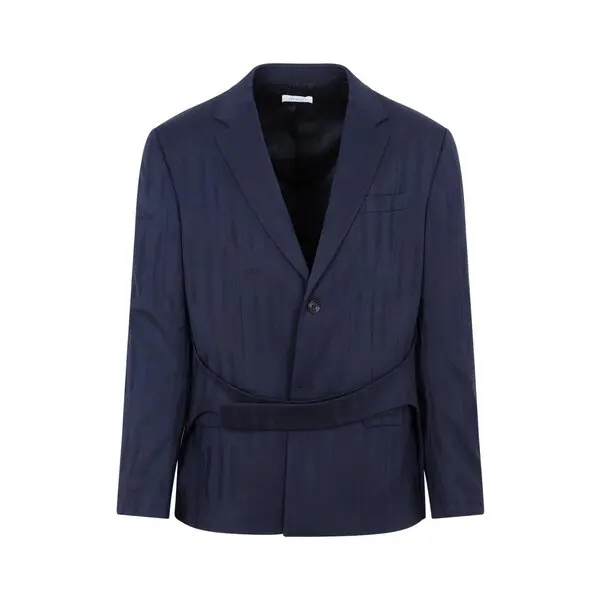 Off-White Shibori Relaxed Jacket - Blue