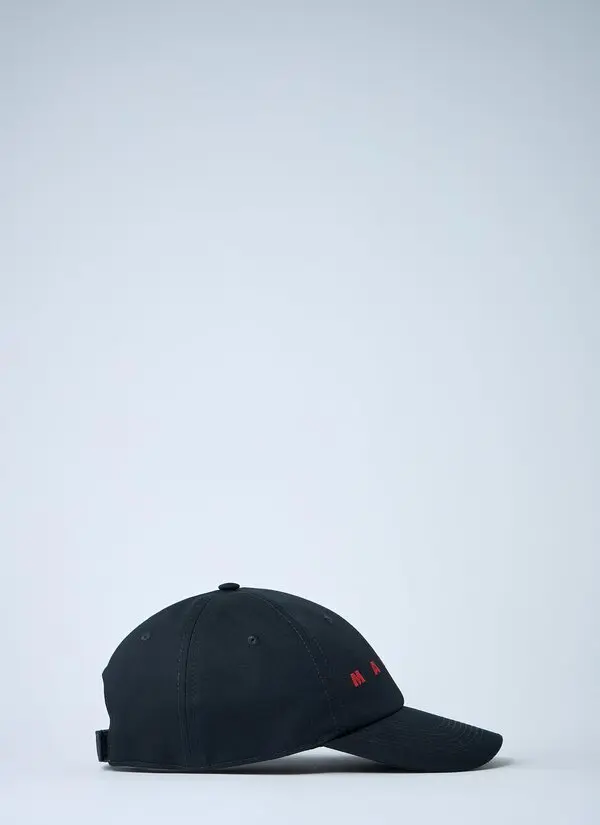 Marni Cotton Twill Logo Baseball Cap