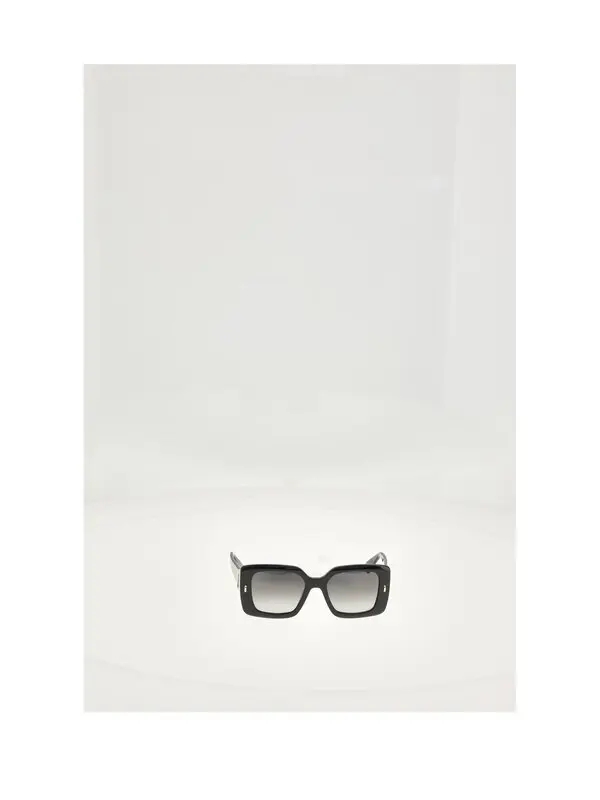 Dior Square Frame Sunglasses - Black