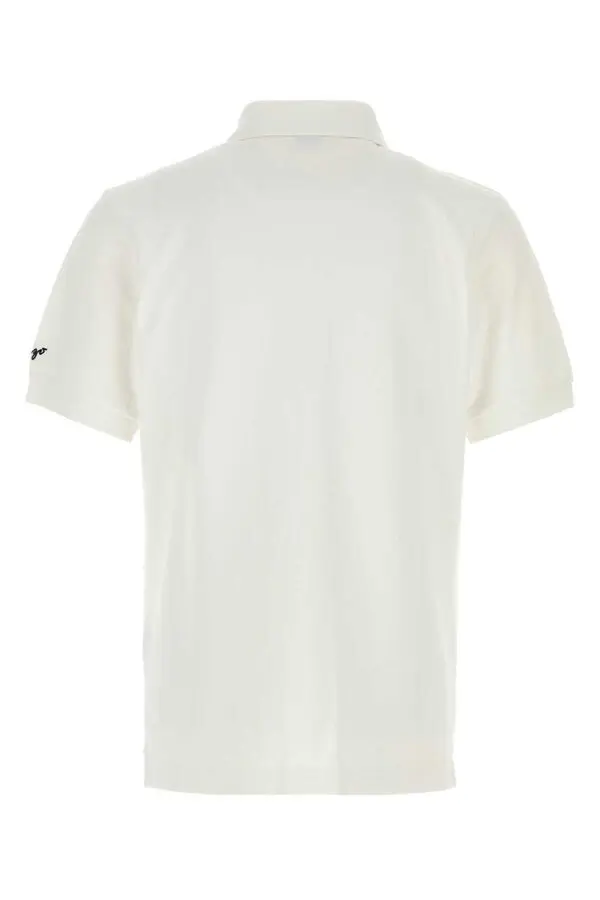 Kenzo Piquet Polo Shirt - White
