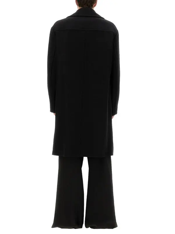 Dries Van Noten Racos Overcoat - Black