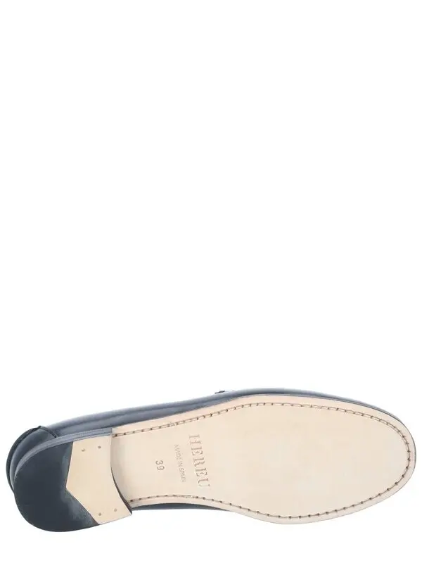 Hereu Leather Cut-out Moccasin