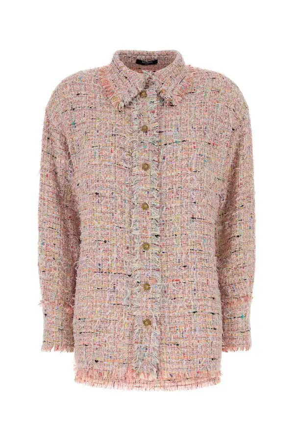 Balmain Tweed Shirt - Multicolor