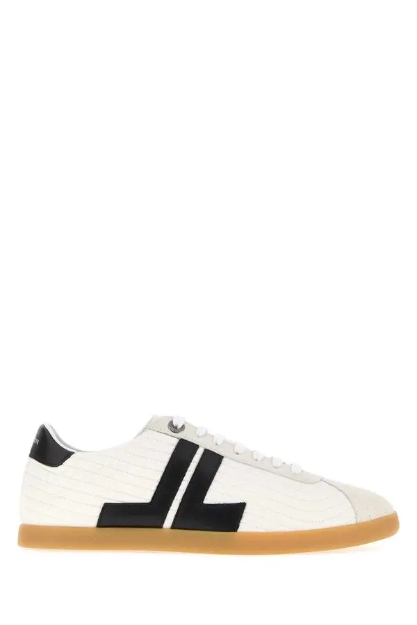 LANVIN Canvas Glen 2.0 Sneakers - White