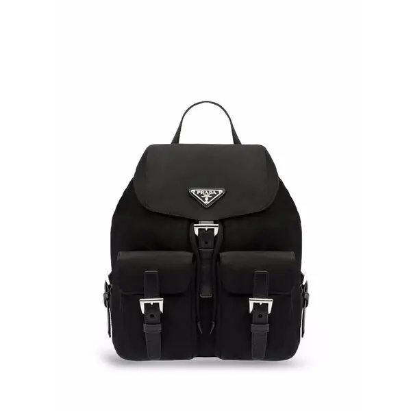 Prada Re-nylon Backpack - Black