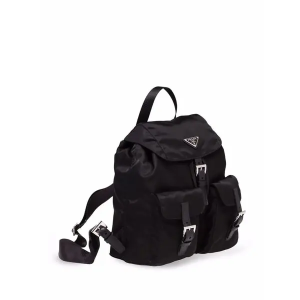 Prada Re-nylon Backpack - Black