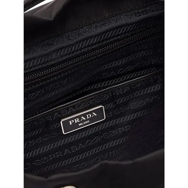 Prada Re-nylon Backpack - Black