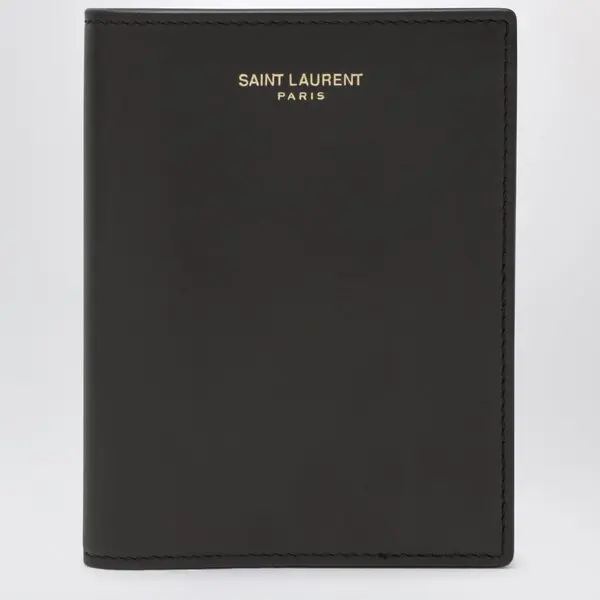 Saint Laurent Bicolor Smooth Calfskin Card Holder