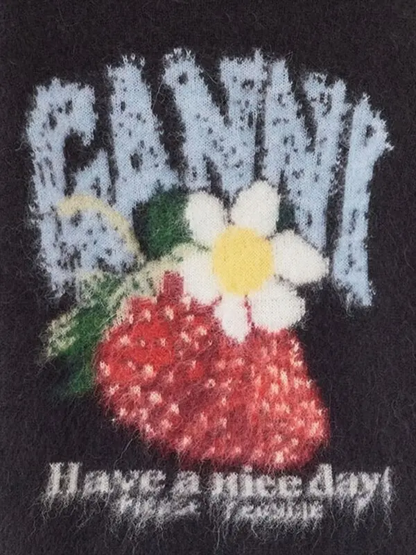GANNI Wool T-shirt