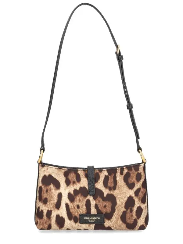 Dolce & Gabbana Animal Print Shoulder Bag - Multicolor
