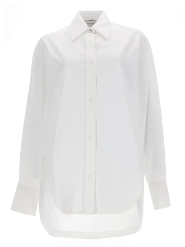 Sportmax Poplin Kimono Shirt - White