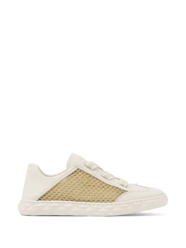 JIMMY CHOO Diamond Leather Sneakers - Multicolor