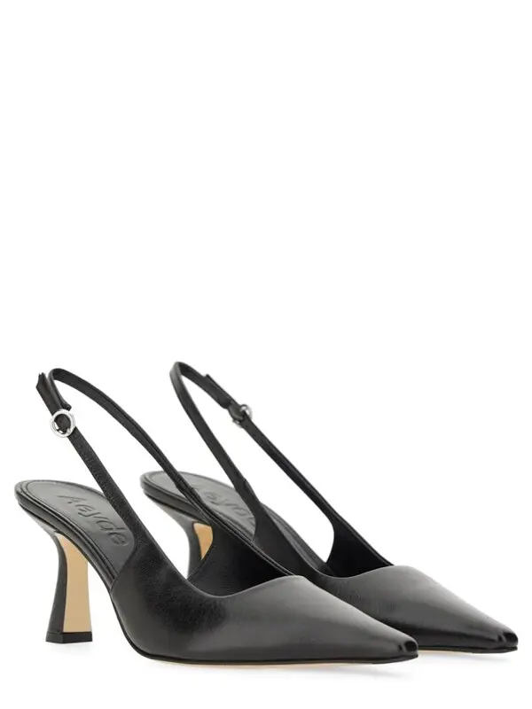 AeydĒ Nappa Leather Fernanda Slingback Pumps