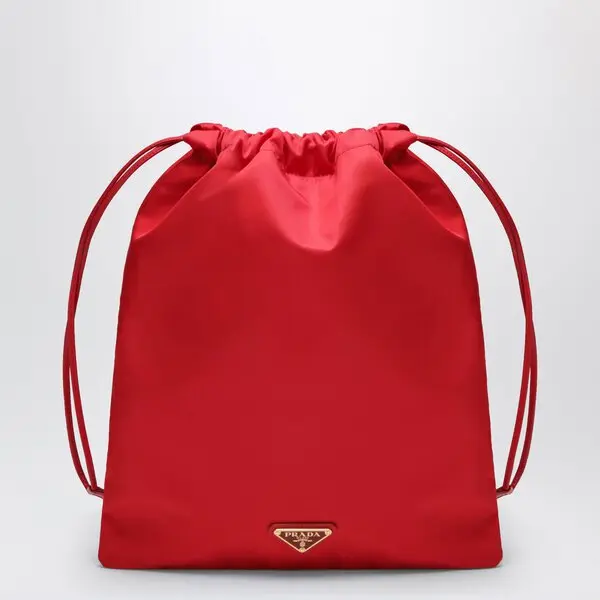 Prada Re-nylon Wish Pouch - Red