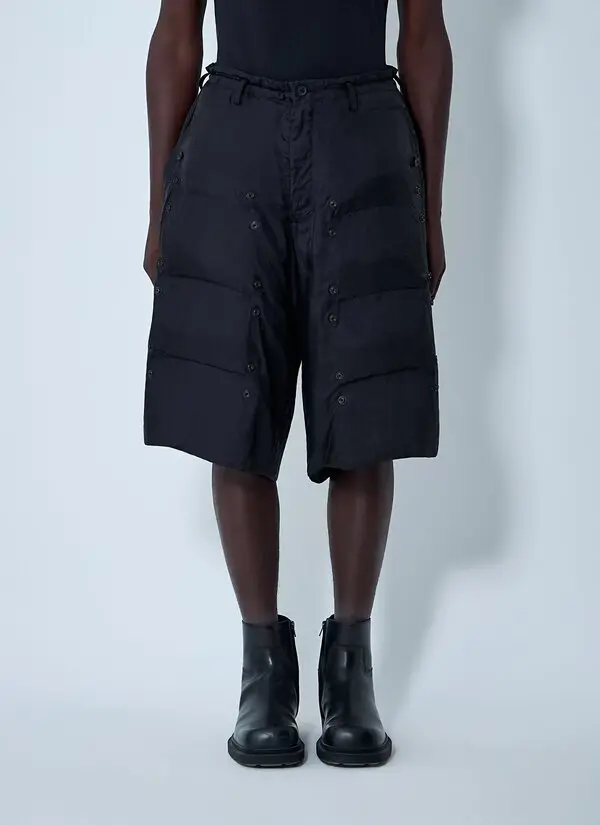 Yohji Yamamoto Padded Shorts