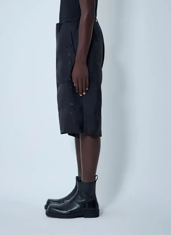 Yohji Yamamoto Padded Technical Shorts