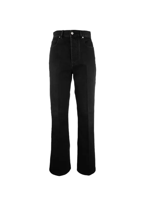 Bottega Veneta Straight Leg Denim Jeans - Multicolor