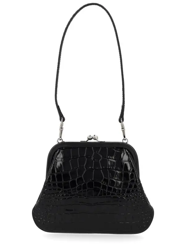 VIVIENNE WESTWOOD Calf Leather Clutch Bag