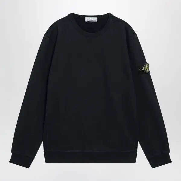 Stone Island Cotton Crewneck Sweatshirt - Blue