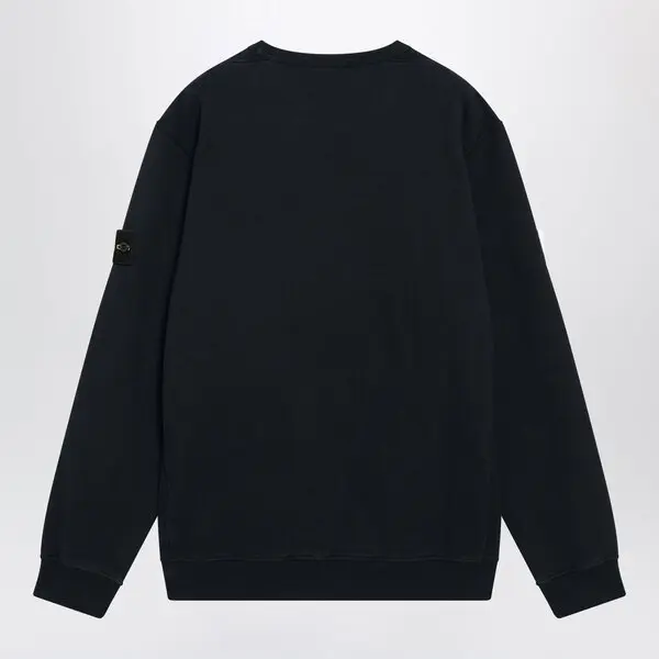 Stone Island Cotton Crewneck Sweatshirt - Blue