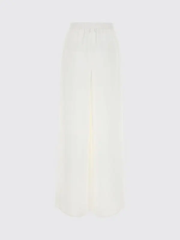 Max Mara High-waisted Silk Palazzo Trousers