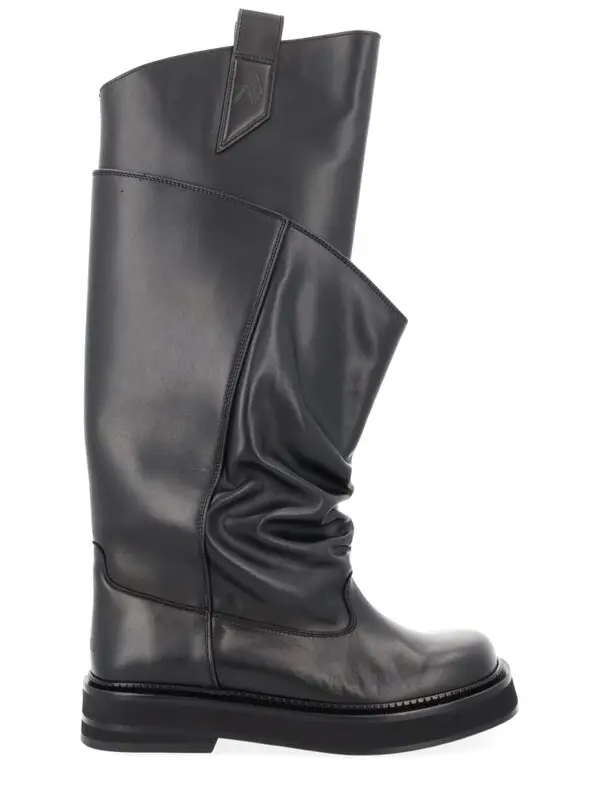 Attico Stivale Passeggiata Boots - Black