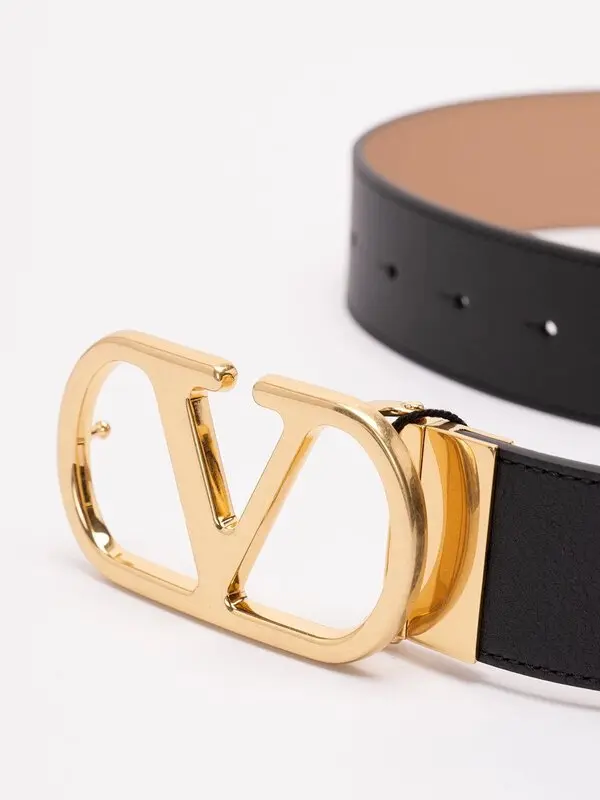 Valentino Garavani Vlogo Buckle Belt - Multicolor