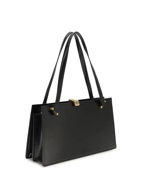 Versace Severine Leather Shoulder Bag
