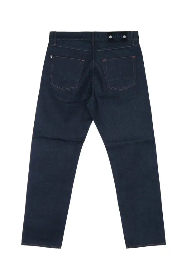 Stone Island Trousers Blue Raw - Multicolor