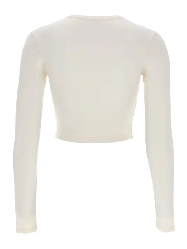JIL SANDER Cropped Top With Logo